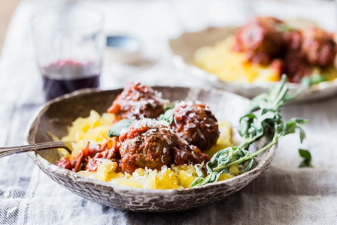 Easy Lamb Meatballs in Rich Tomato Sauce • Salted Mint