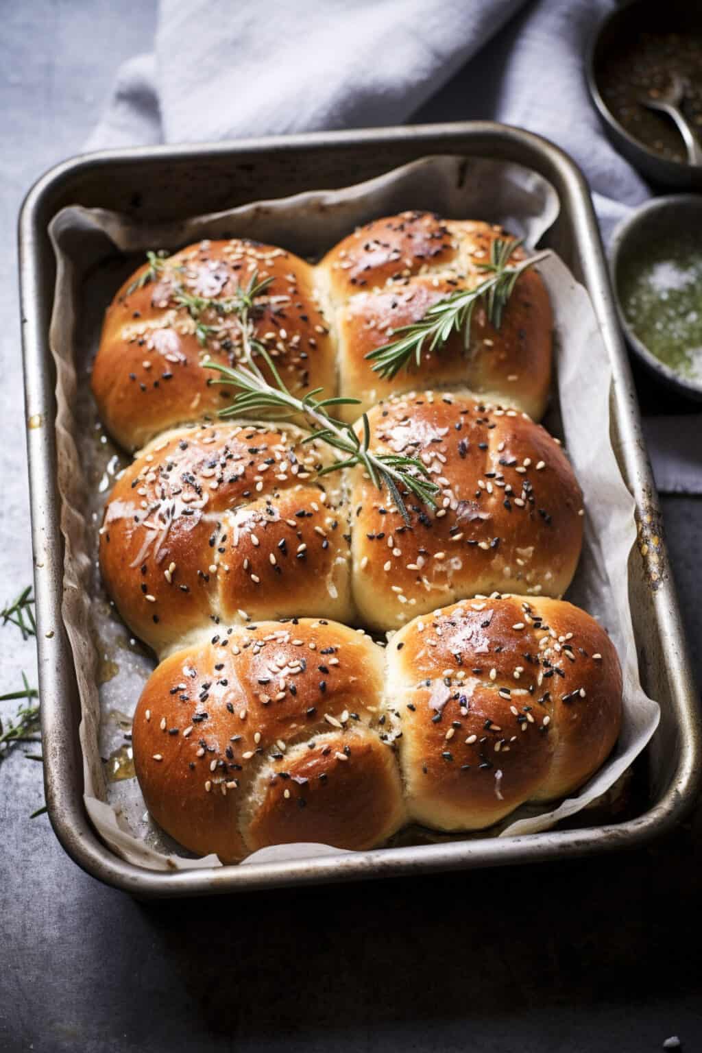 The Best Homemade Bread Rolls • Salted Mint