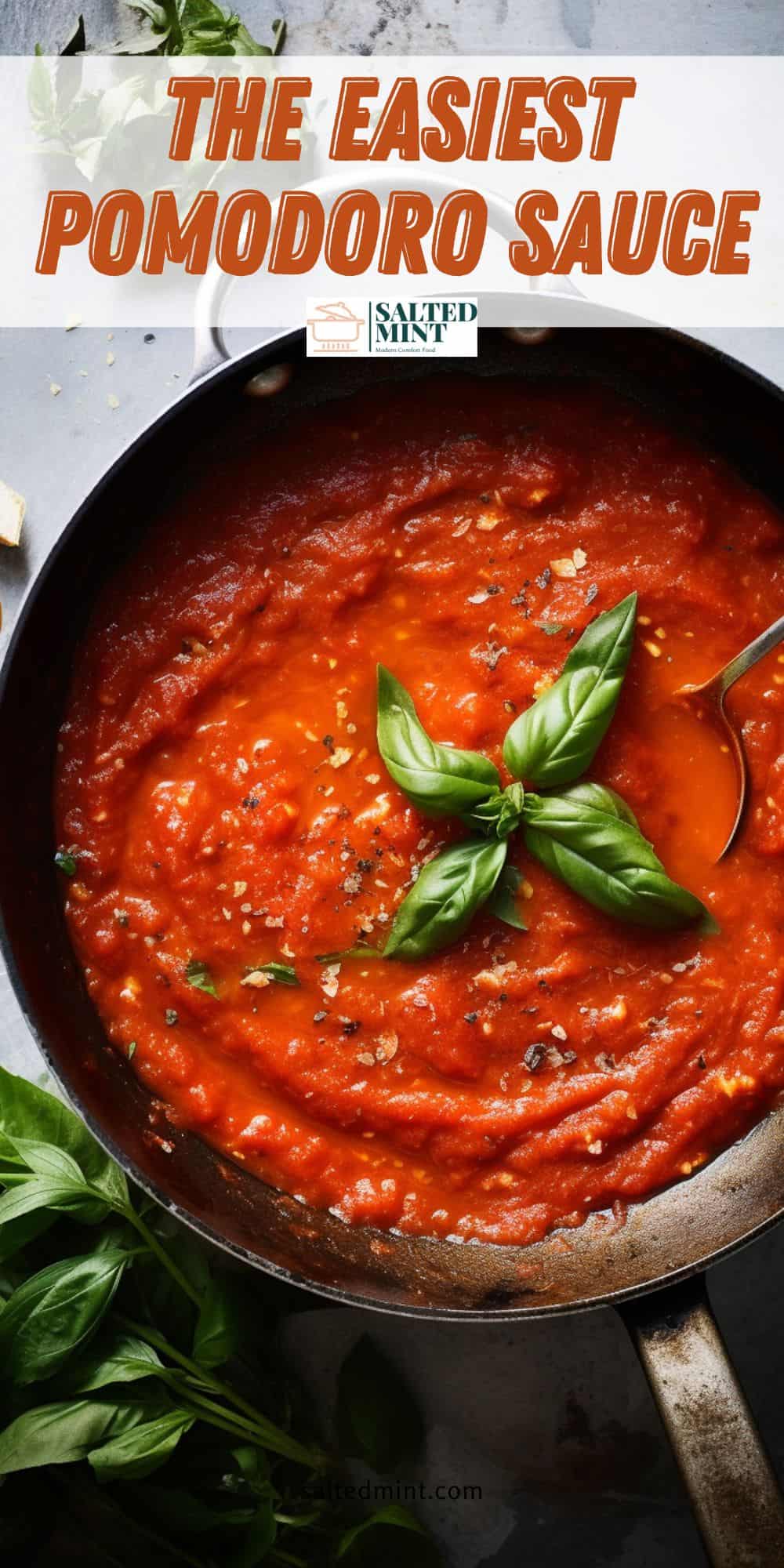 The Best Pomodoro Sauce | Authentic Italian Recipe • Salted Mint