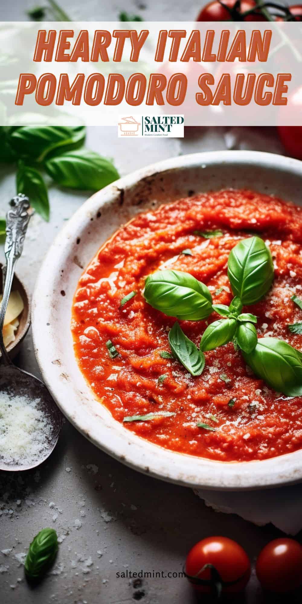 The Best Pomodoro Sauce | Authentic Italian Recipe • Salted Mint