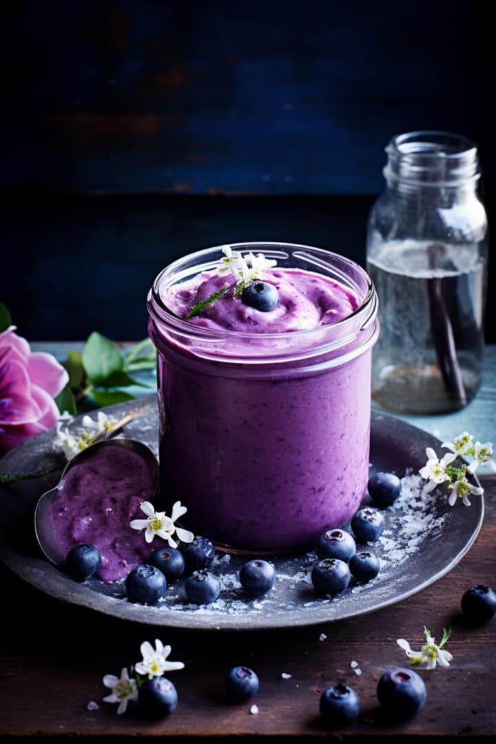 The Best Easy Blueberry Curd • Salted Mint