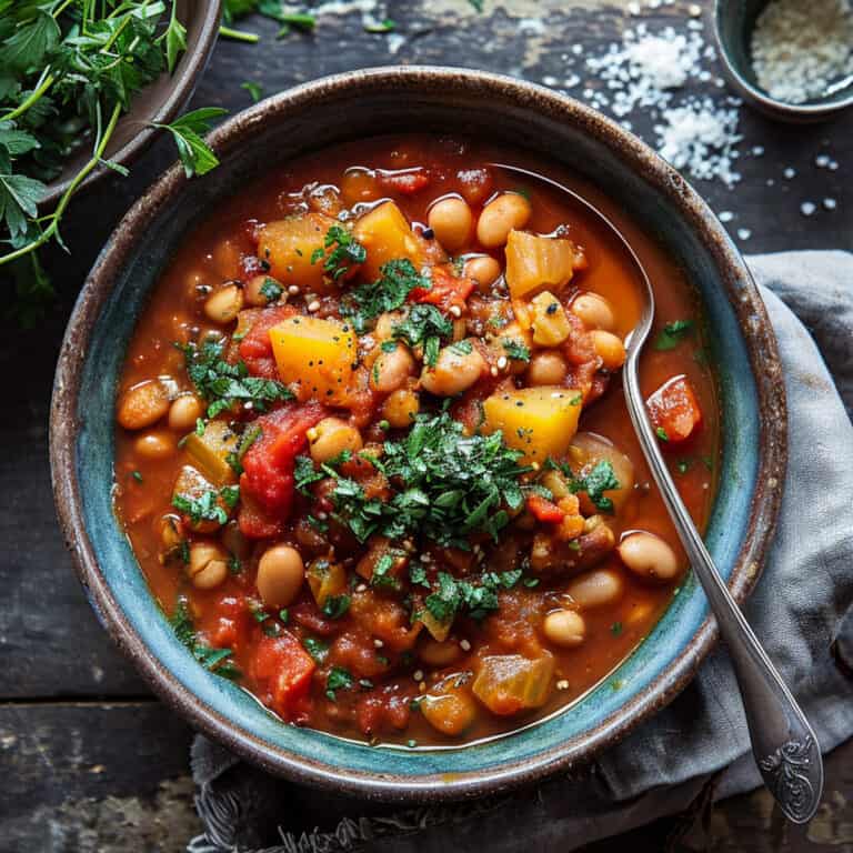 Easy One Pot Bean Stew • Salted Mint